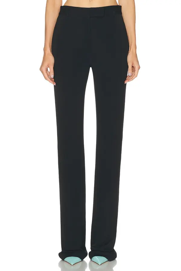 TOM FORD Straight Leg Pant - Black