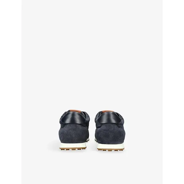 Hogan H699 Suede Trainers - Navy