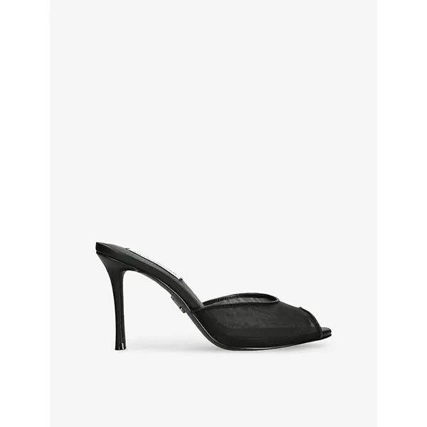 Steve Madden Mesh Heeled Mules