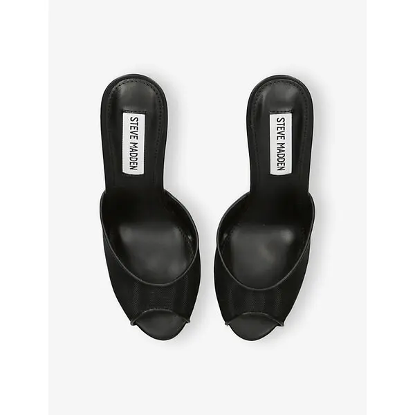 Steve Madden Mesh Heeled Mules