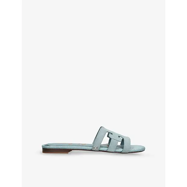 Sam Edelman Bay Suede Sandals - Blue
