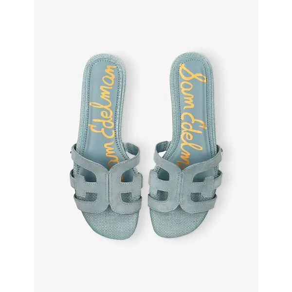 Sam Edelman Bay Suede Sandals - Blue