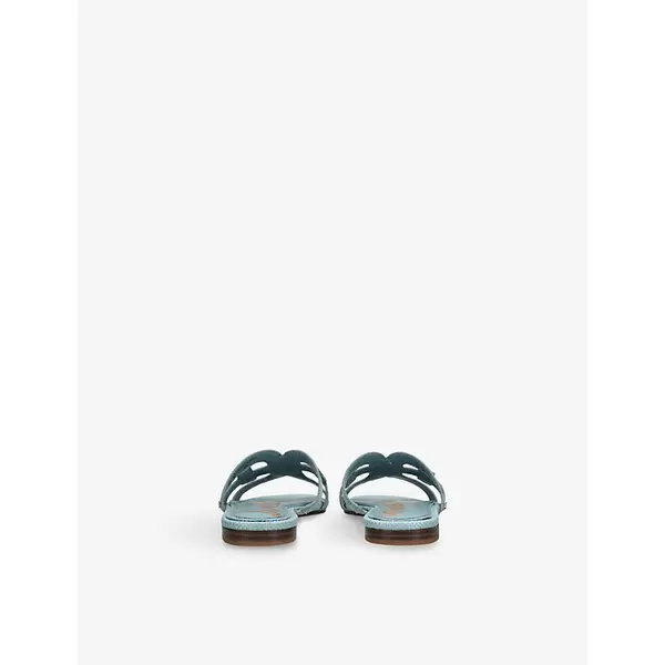 Sam Edelman Bay Suede Sandals - Blue