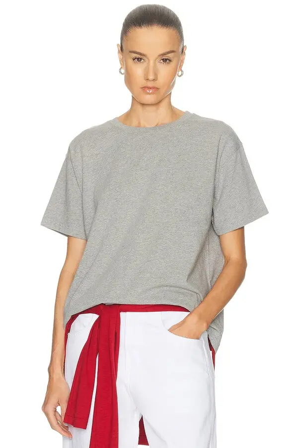 American Vintage Fizvalley T-shirt - Gris Chine