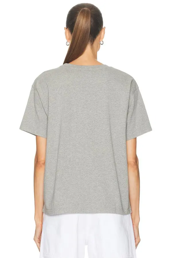 American Vintage Fizvalley T-shirt - Gris Chine