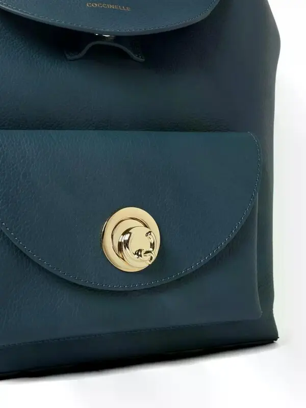 COCCINELLE Top-handle Leather Backpack