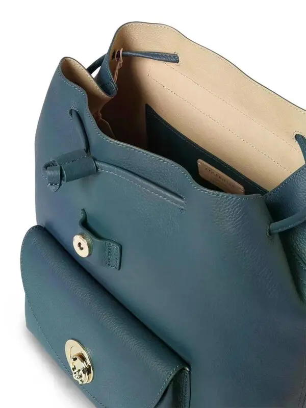 COCCINELLE Top-handle Leather Backpack
