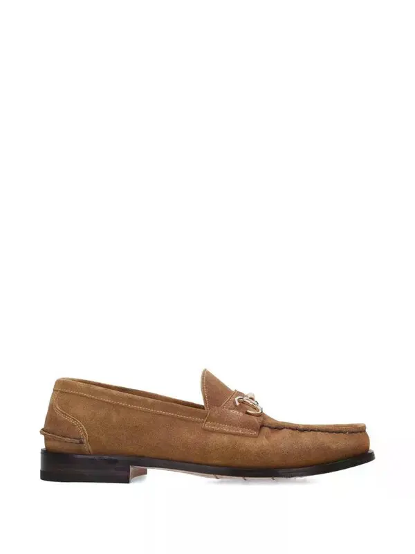 Premiata Suede Horsebit Loafers