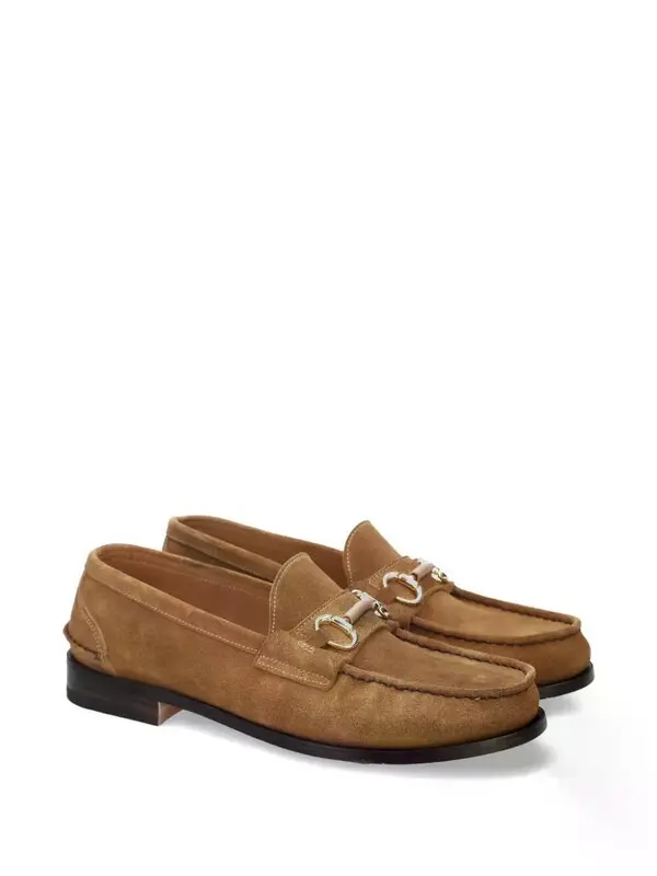 Premiata Suede Horsebit Loafers