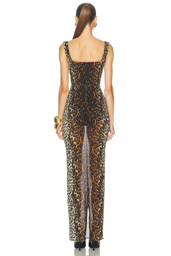 Alex Perry Cupped Column Dress