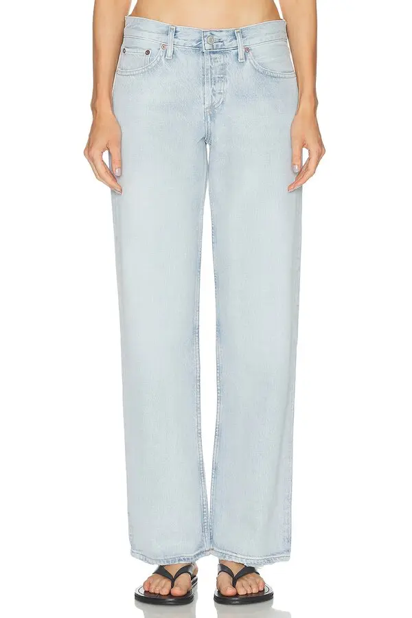 AGOLDE Low Rise Loose Jeans