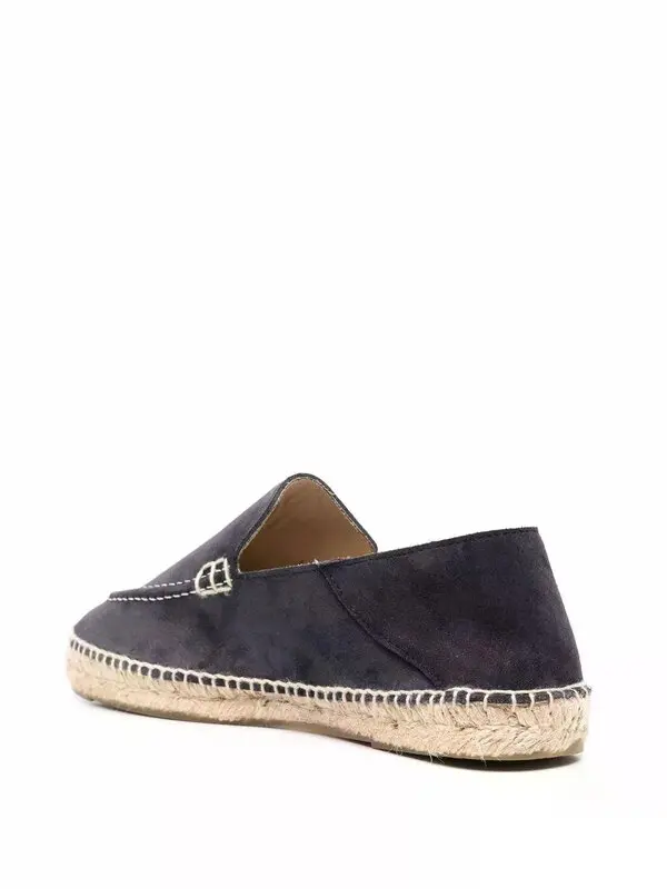 Manebí Hamptons Decorative Stitching Espadrilles - Blue