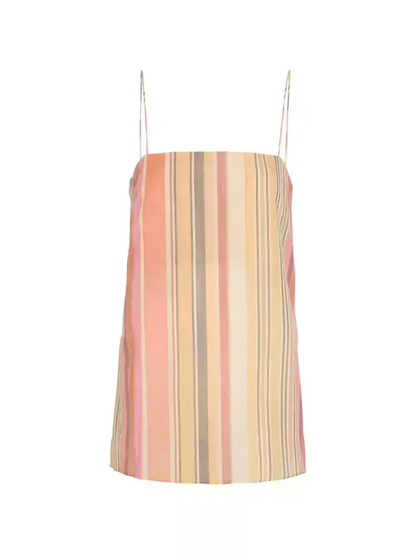 Faithfull The Brand Aina Striped Camisole - Orange