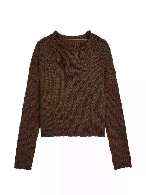 Free People Knitted Crew Neck Jumper