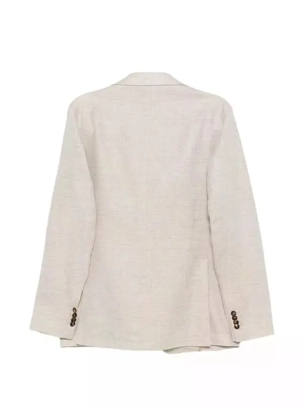 Tagliatore Button Single-breasted Blazer - Neutrals