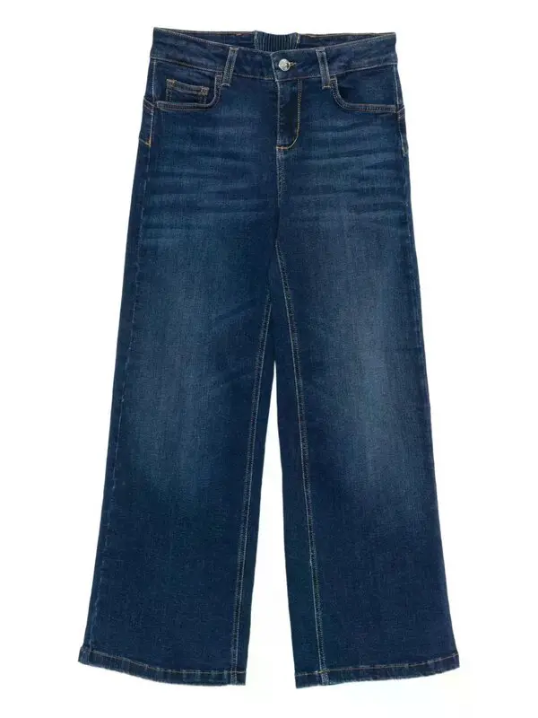 Liu Jo Button-fastening Wide Leg Jeans - Blue
