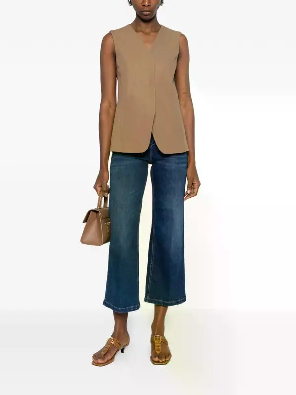 Liu Jo Button-fastening Wide Leg Jeans - Blue