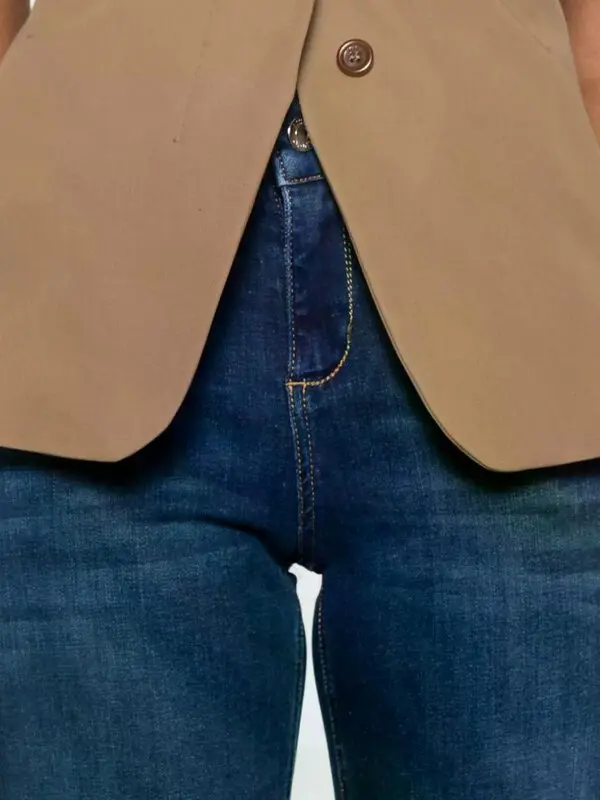 Liu Jo Button-fastening Wide Leg Jeans - Blue