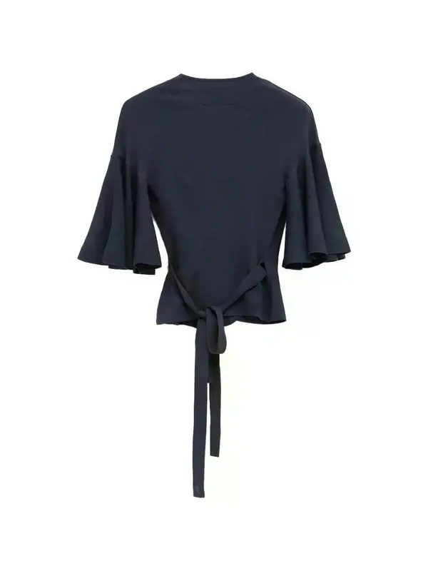 Jacquemus Paysan Wrap Top - Blue