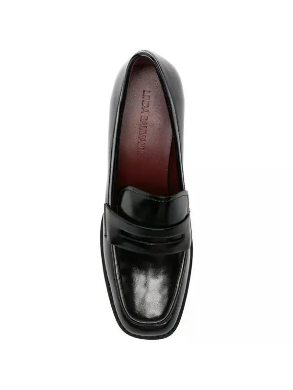 LINDA BAUMANN Square-toe Pumps - Black