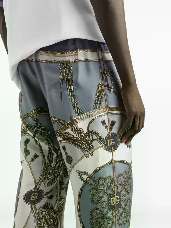 Dolce & Gabbana Print-detail Trousers