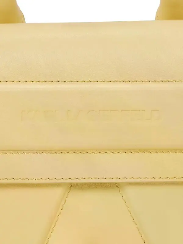 Karl Lagerfeld Ikon/k Leather Tote Bag