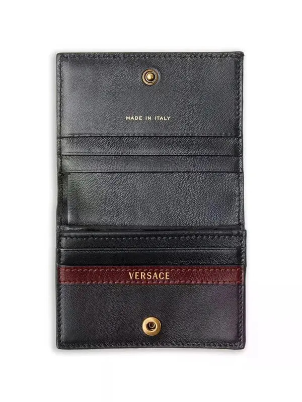 Versace Medusa Emblem Wallet - Black
