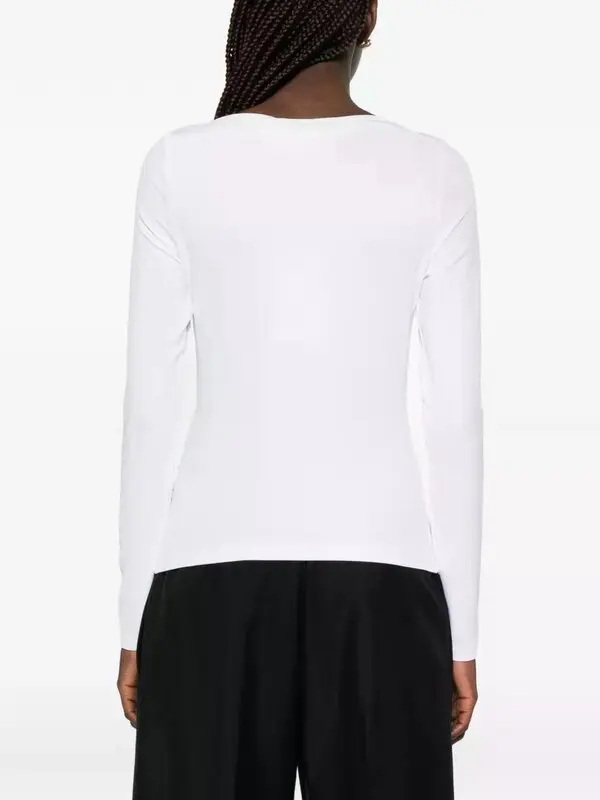 Max Mara Boat-neck Top - White