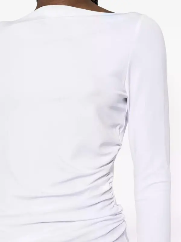 Max Mara Boat-neck Top - White