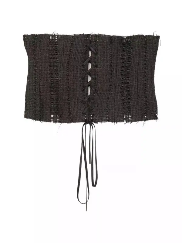 Masnada Corset Top - Brown