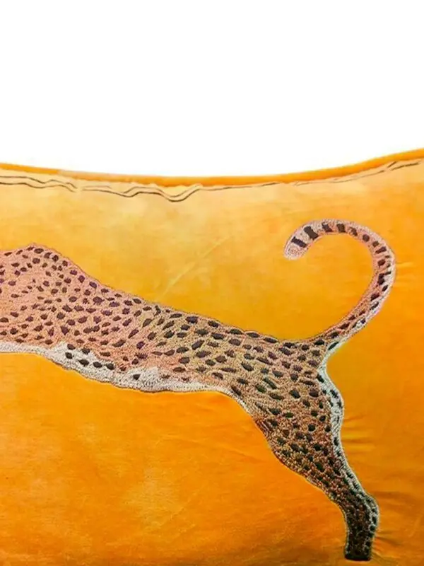 LES-OTTOMANS Leopard-motif Cushion