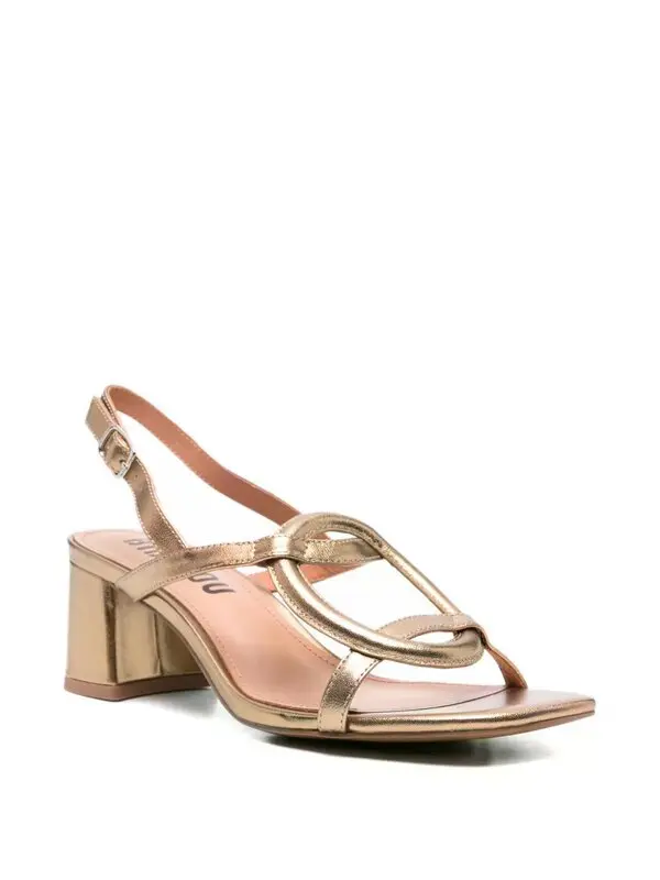 BIBI LOU Buckle-fastening Sandals - Gold