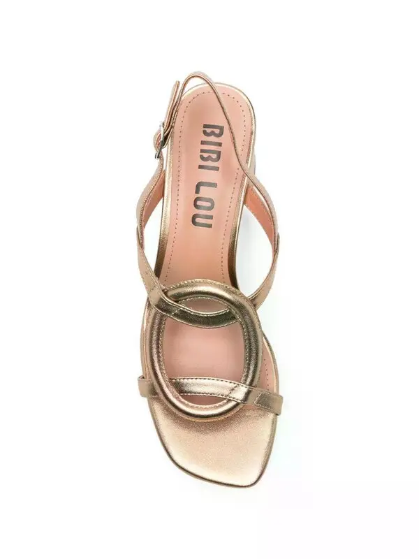 BIBI LOU Buckle-fastening Sandals - Gold