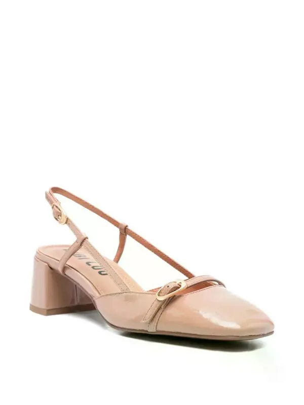 BIBI LOU Buckle-fastening Slingback Sandals - Neutrals