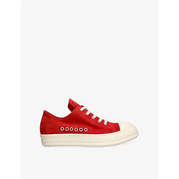 Rick Owens Extreme Lo Suede Trainers