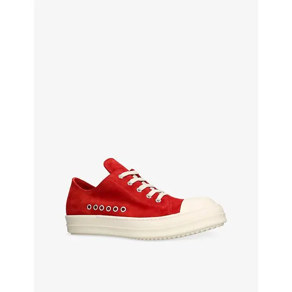 Rick Owens Extreme Lo Suede Trainers