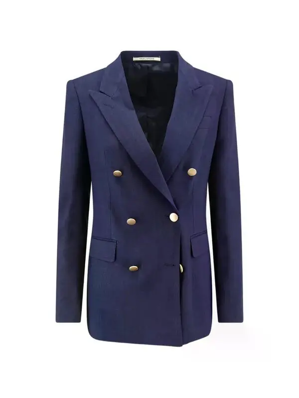 Tagliatore Double-breasted Blazer - Blue