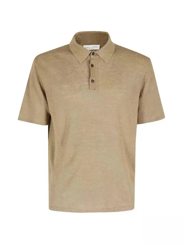 ROBERTO COLLINA Buttoned Polo Shirt