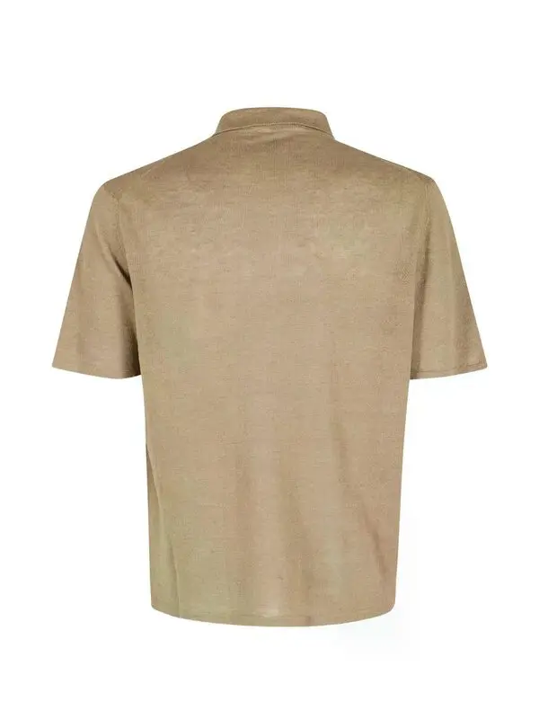 ROBERTO COLLINA Buttoned Polo Shirt