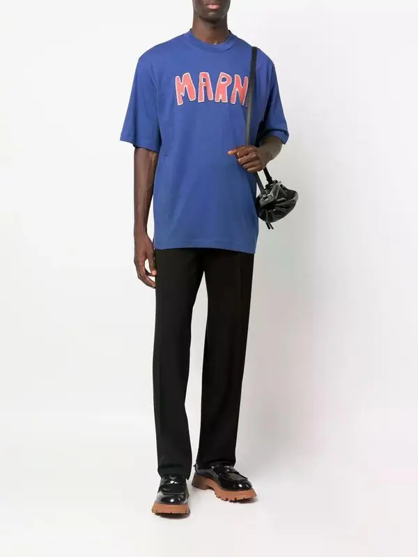 Marni Logo-print Short-sleeved T-shirt