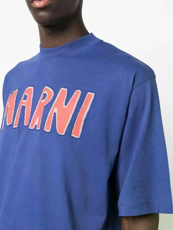 Marni Logo-print Short-sleeved T-shirt