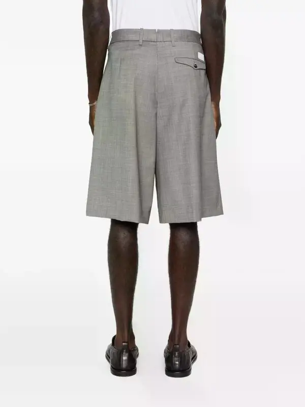 NINE:INTHE:MORNING Odell Pleated Shorts