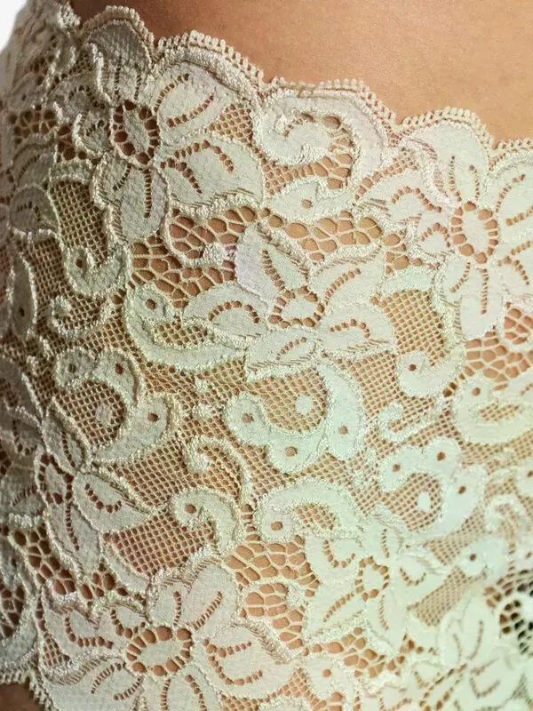 Hanro Moments Lace Briefs - Neutrals