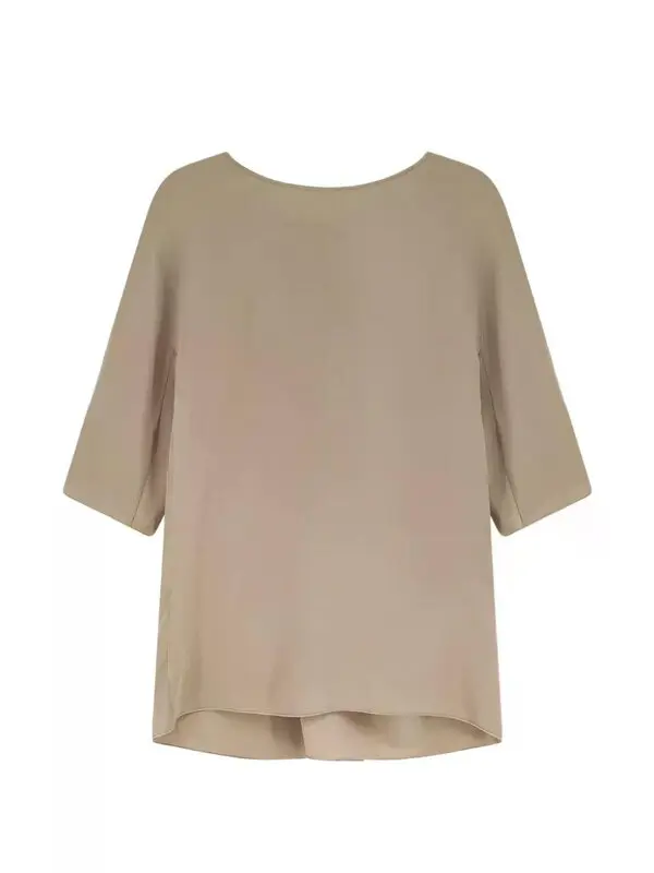 Max Mara Gathered Top - Neutrals