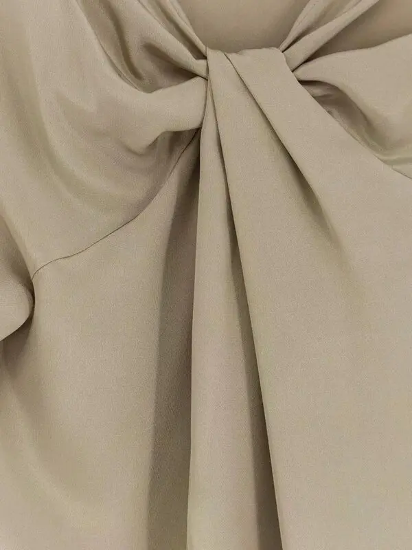 Max Mara Gathered Top - Neutrals