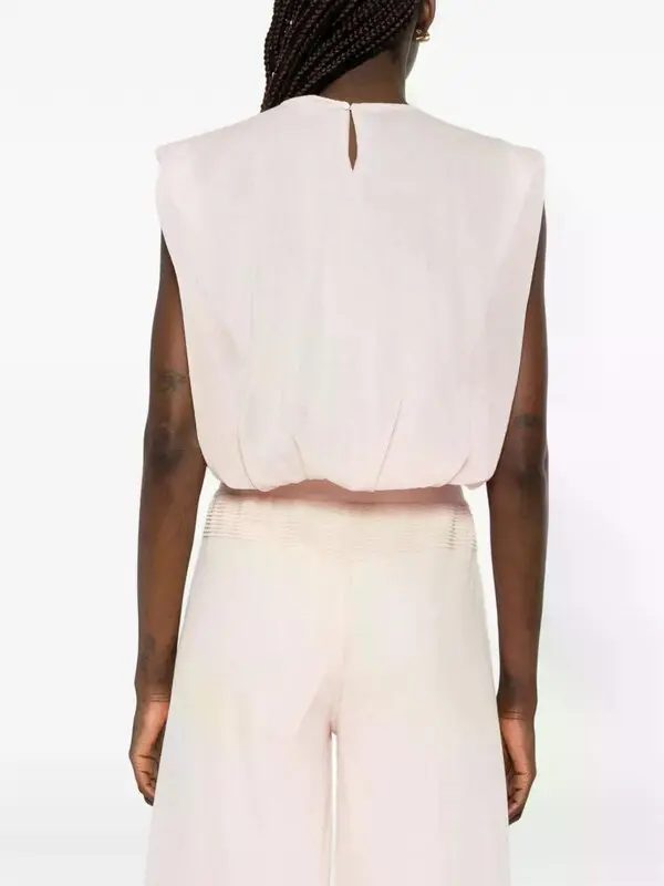 CFCL Overwrapped Cropped Top
