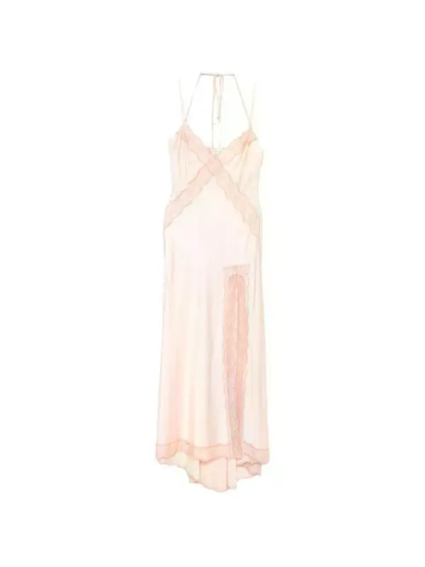 LES FILLES D'EVA V-neck Midi Dress