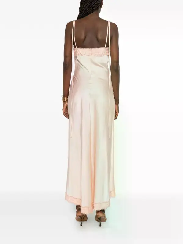 LES FILLES D'EVA V-neck Midi Dress