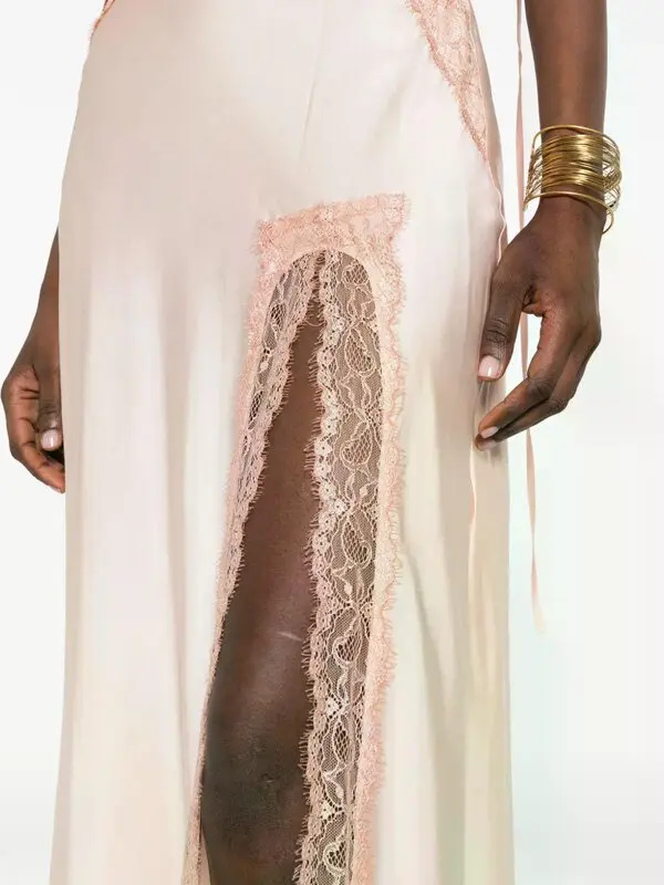 LES FILLES D'EVA V-neck Midi Dress