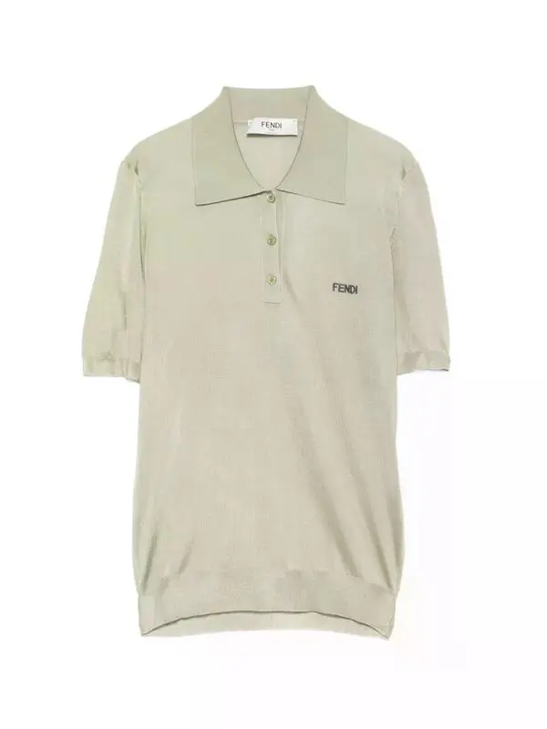 Fendi Button-up Polo Shirt